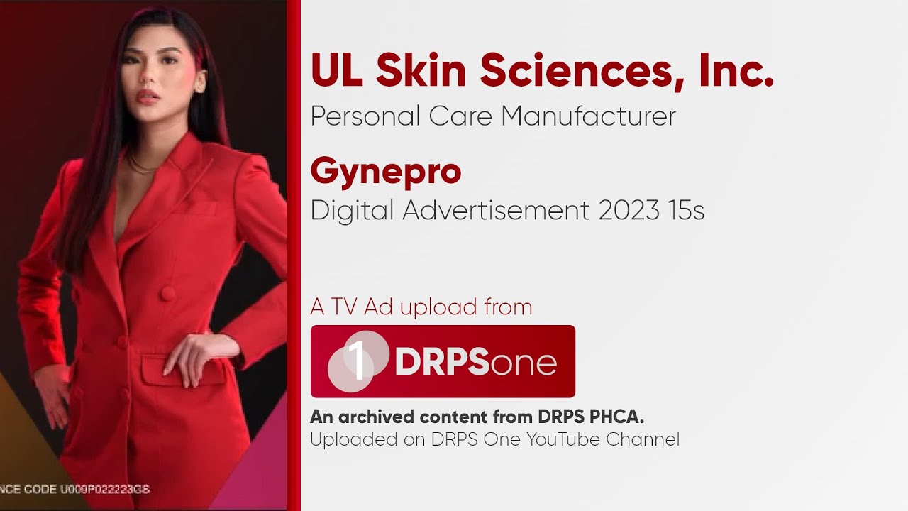 Gynepro Digital Ad 2023 15s (Philippines) - YouTube