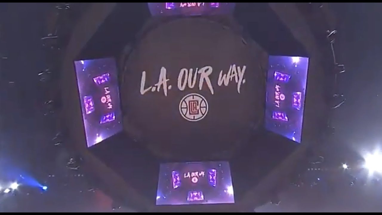 RAW LA OUR WAY Opening Night Anthem - YouTube