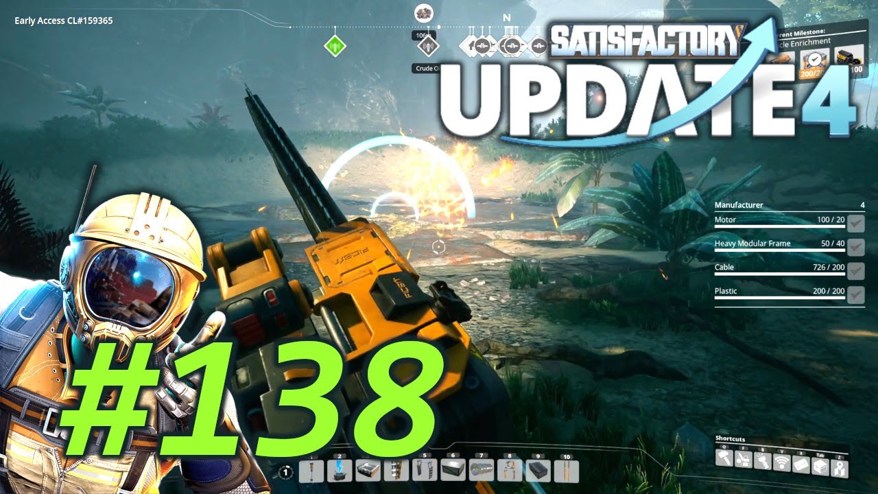 Caterium Ore From A Familiar Area - Let's Play Satisfactory Update 4 ...