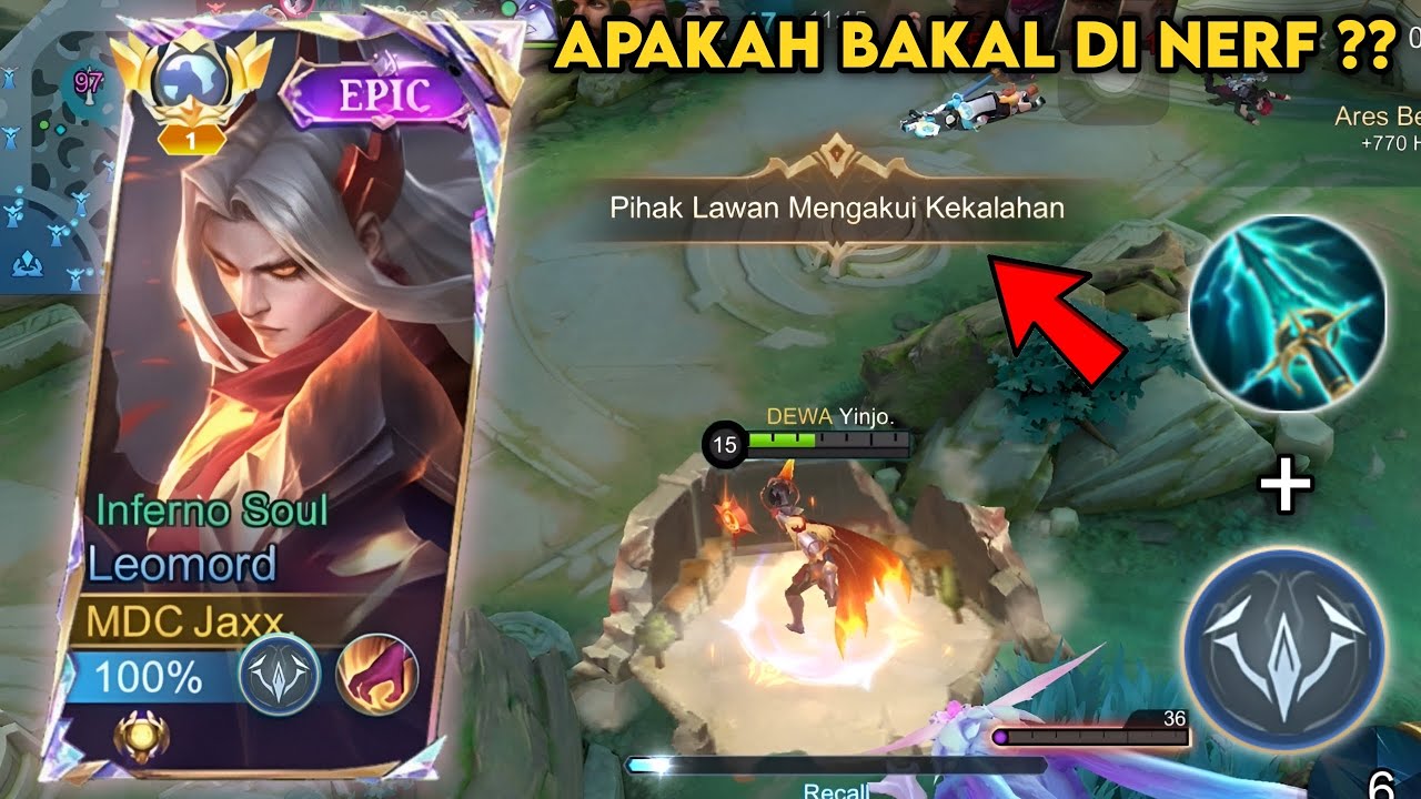 FIX INI BAKALAN DI NERF! PAKE BUILD & EMBLEM INI TERLALU GILA, MUSUH ...