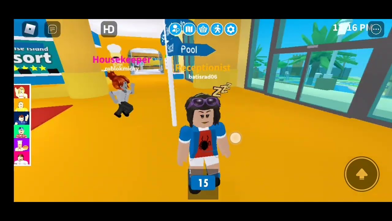 how to serve as a receptionist in roblox Hotel - YouTube
