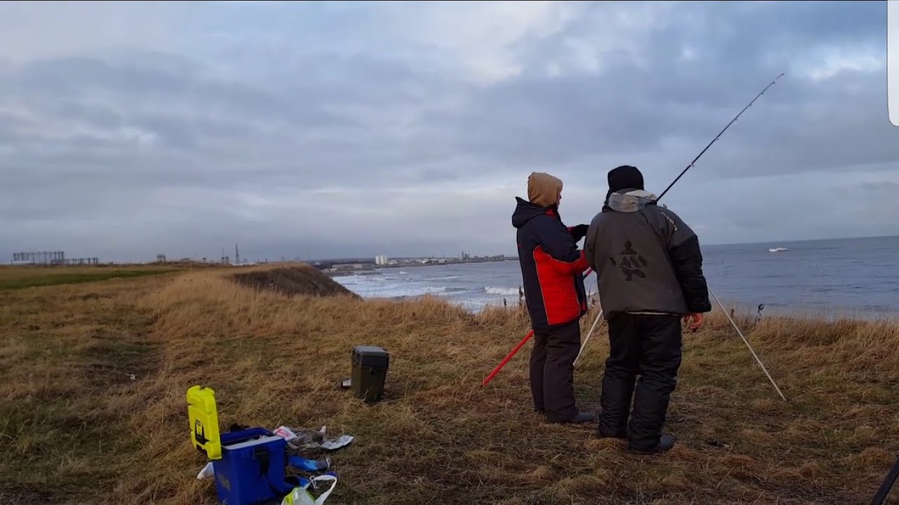 Sea Fishing - Ryhope Cliffs (Codling and Bass) - YouTube