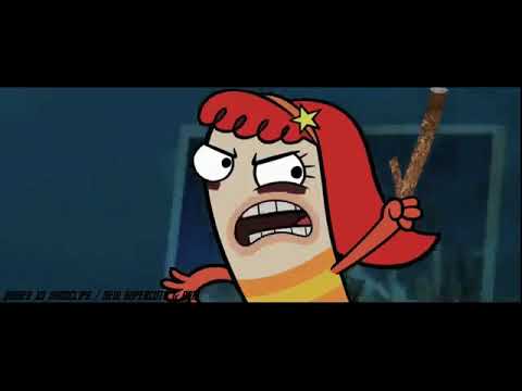 Fish Hooks |2010| Rock Lobster Yeti Battle Scene - YouTube