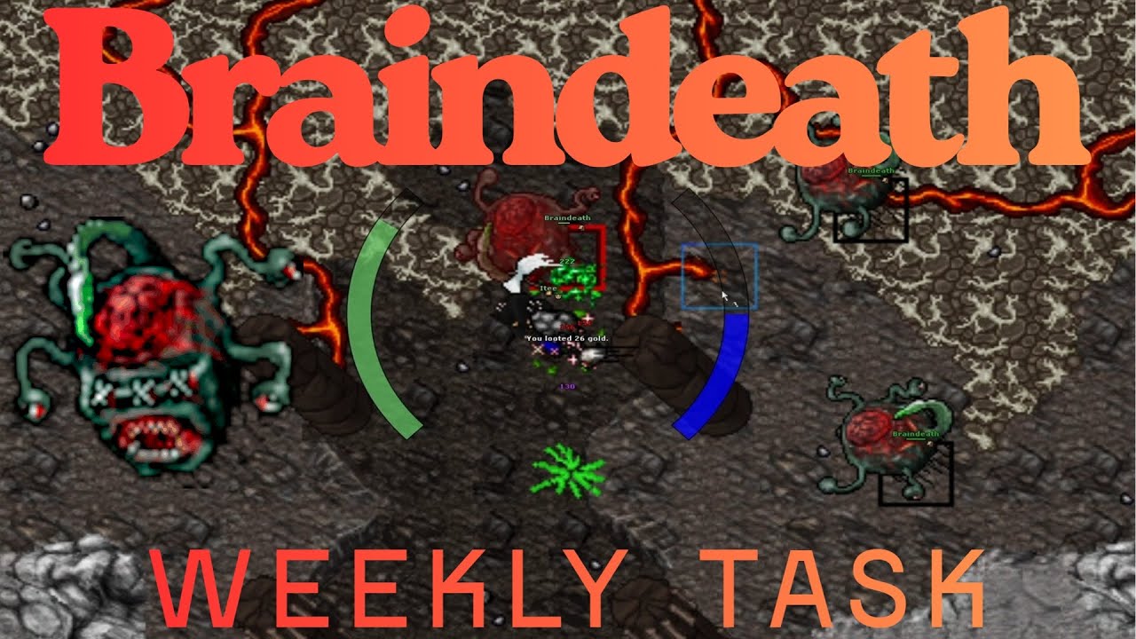 Tibia Braindeath Bonelord Cave Liberty Bay Weekly Task Bestiary #tibia ...