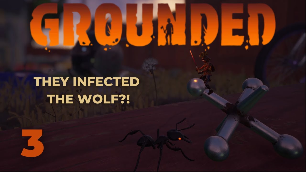 An Infected Wolf Spider?! - Grounded - 3 - YouTube