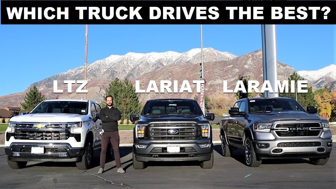 New Ram 1500 Laramie VS Ford F-150 Lariat VS Chevy Silverado 1500 LTZ ...