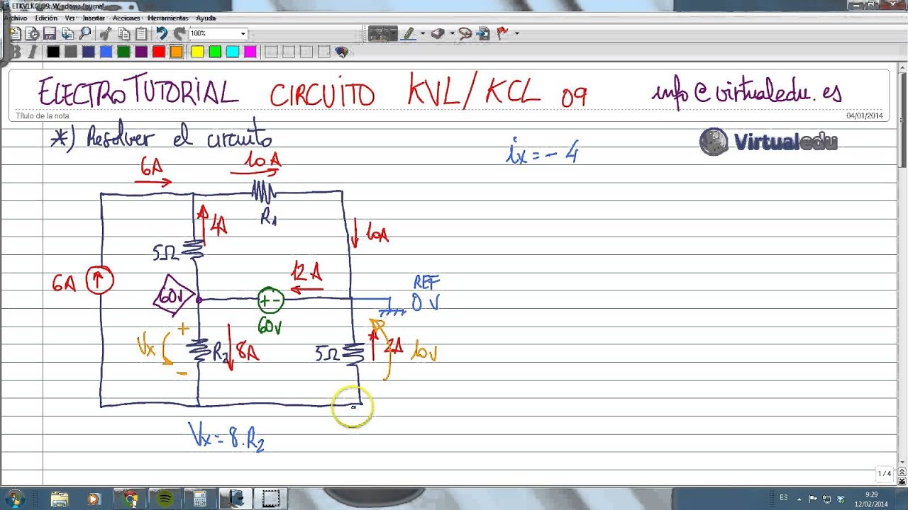 ElectroTutorial 316 Circuitos KVL / KCL (09) - YouTube