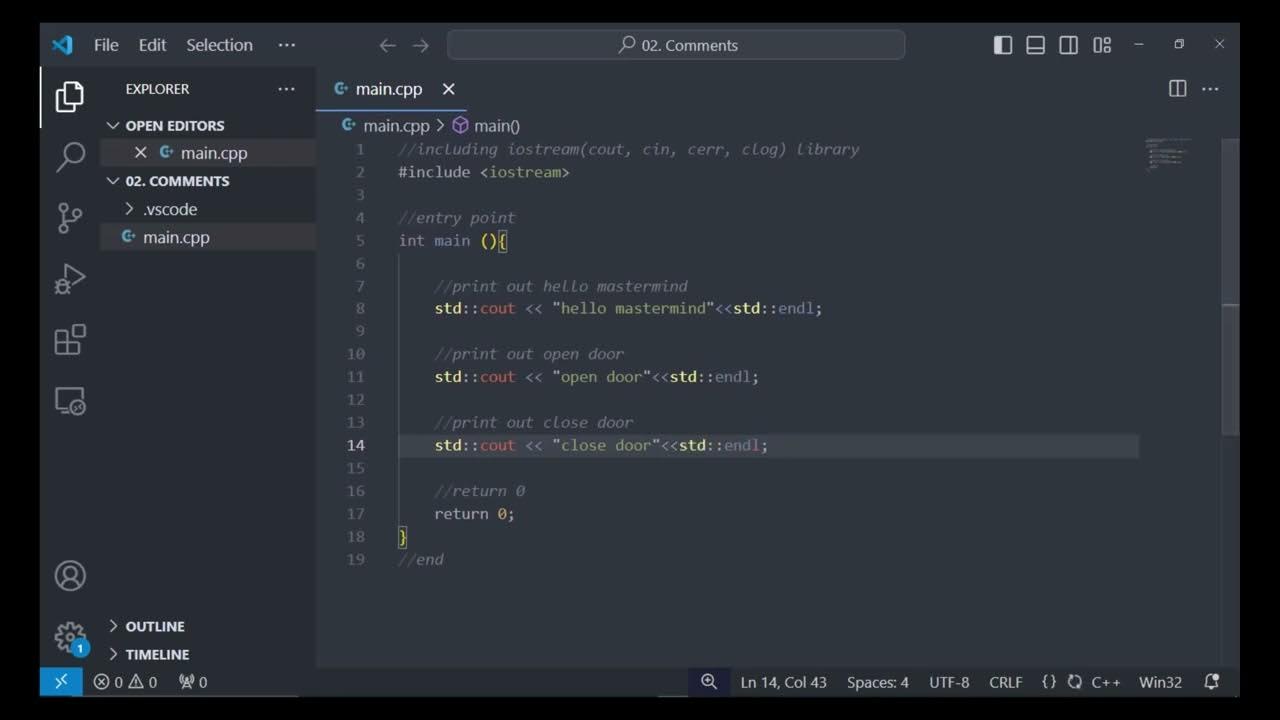 Lec 05 C Comments Comment Easy Coding Computerscience Windows Youtube