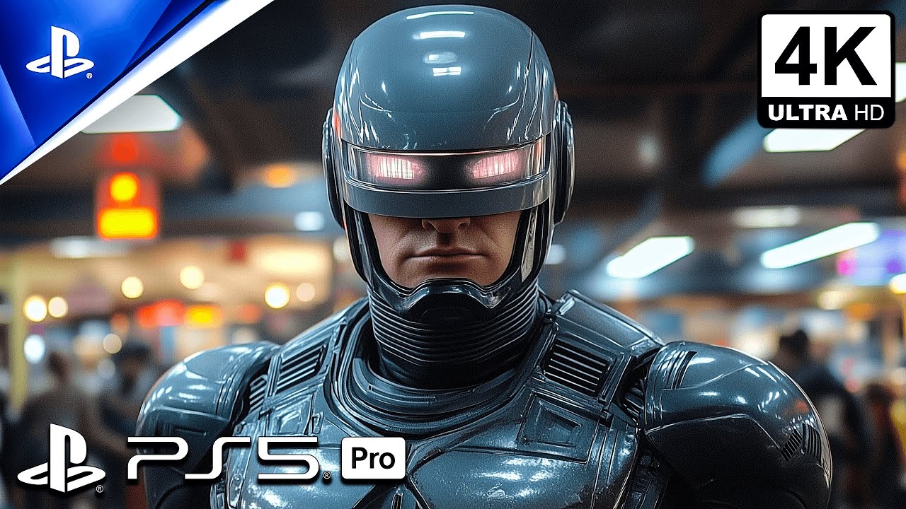 ROBOCOP IS BRUTAL On PS5 PRO | Realistic ULTRA Graphics Gameplay [4K ...
