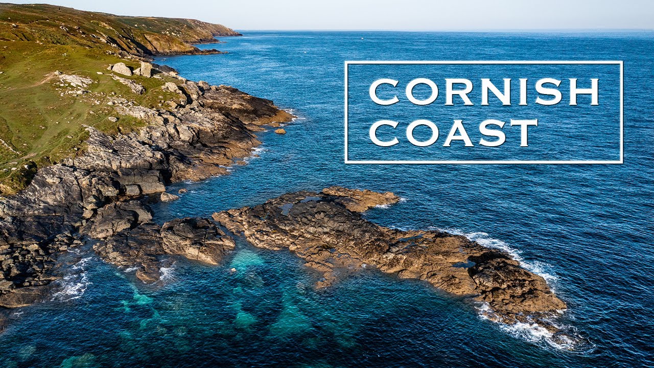 The Beautiful Cornish Coast from the Air - YouTube