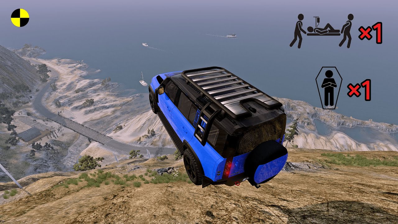 Realistic High-Speed Car Crashes in BeamNG.drive #85 | Ultra Detailed ...