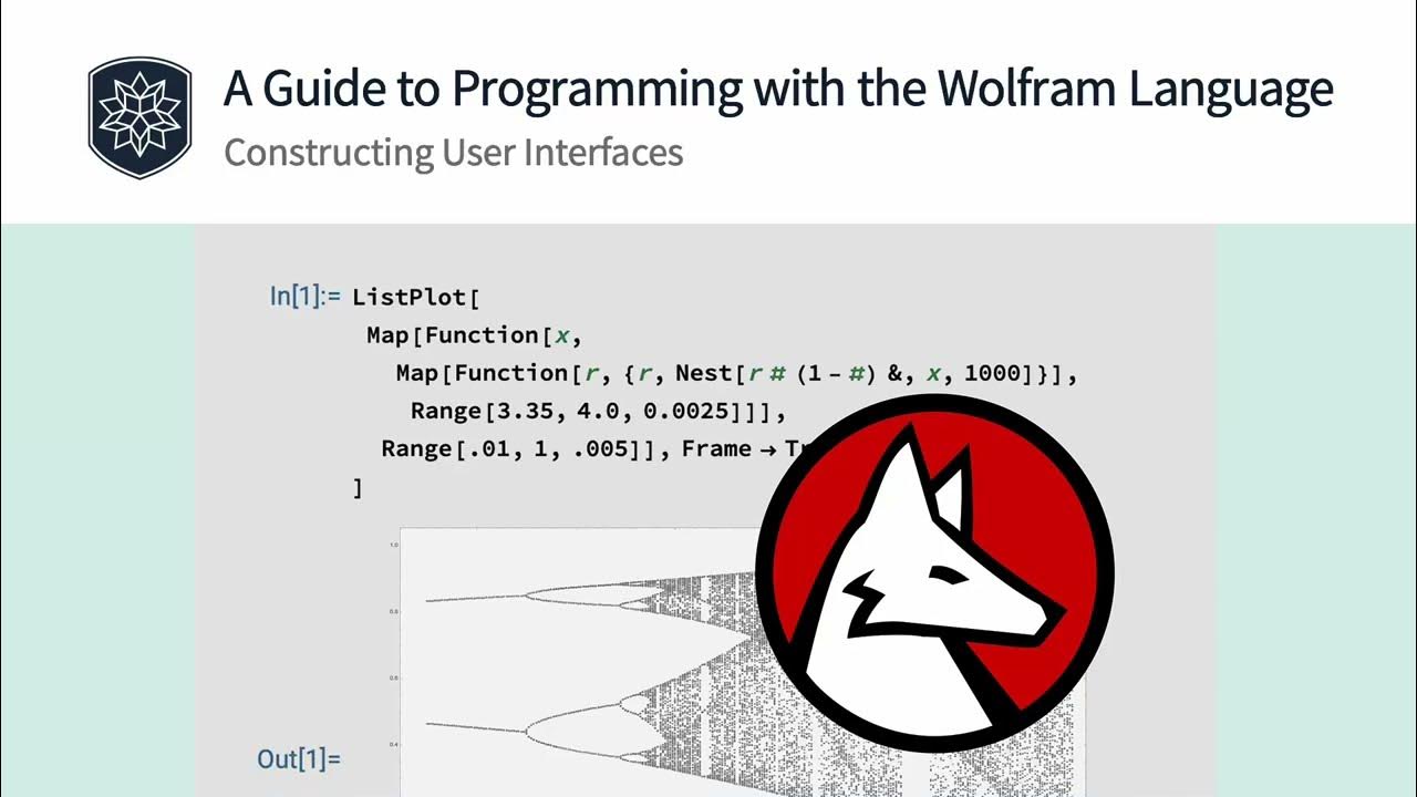 A Guide to Programming with Wolfram Language: Constructing User Interfaces - YouTube
