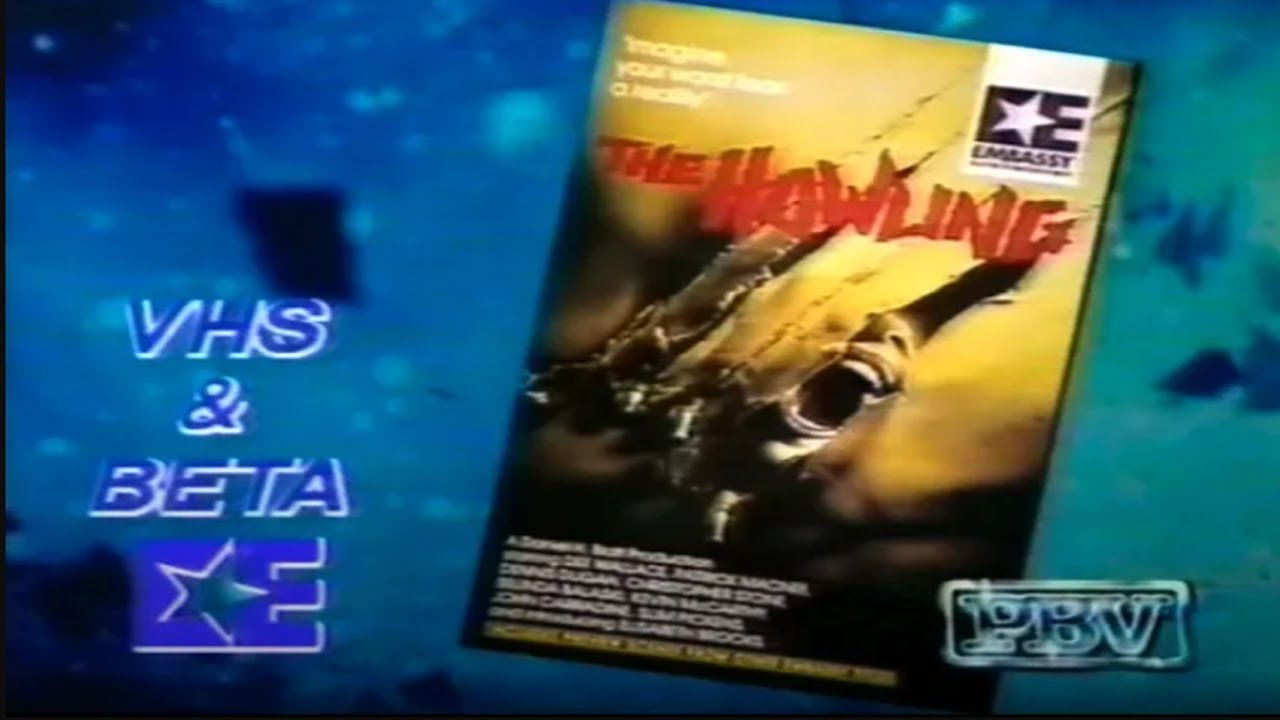 THE HOWLING (1981) - Embassy Home Entertainment VHS Trailer - TV Ad ...