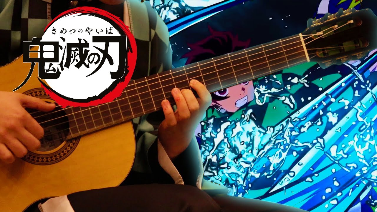 Gurenge - Demon Slayer: Kimetsu no Yaiba OP (LiSA) - Fingerstyle Guitar ...