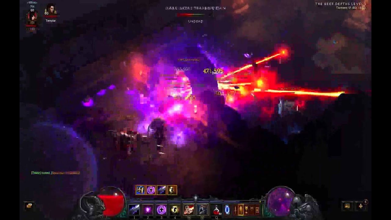 Diablo III 2.0: Wizard Disintegrate Build on Torment VI (60) - YouTube