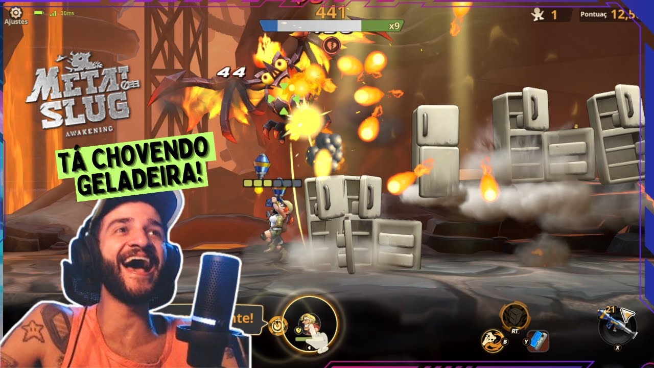 Jogando com a FIO, MODO RECORDAÇÃO e MAIS UMA JÓIA - METAL SLUG ...