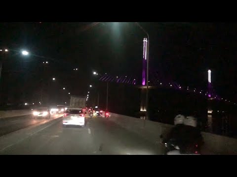 Night Ride/Road Travel From Mambaling, Cebu City to Mactan Cebu ...