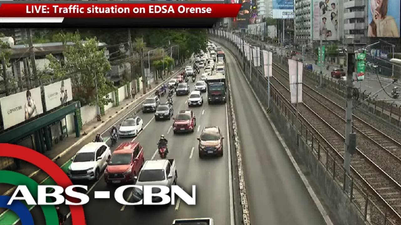 LIVE: Traffic situation on EDSA Orense | ABS-CBN News - YouTube