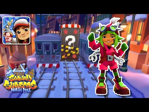 Subway Surfers North Pole 2025 Festive Yutani Gift Grifter Outfit Unlocked on Season Hunt | Hurdles