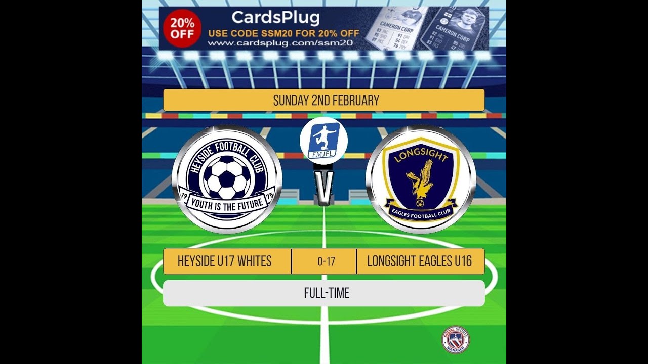Heyside U17 Whites 0-17 Longsight Eagles U16 EMJFL - YouTube