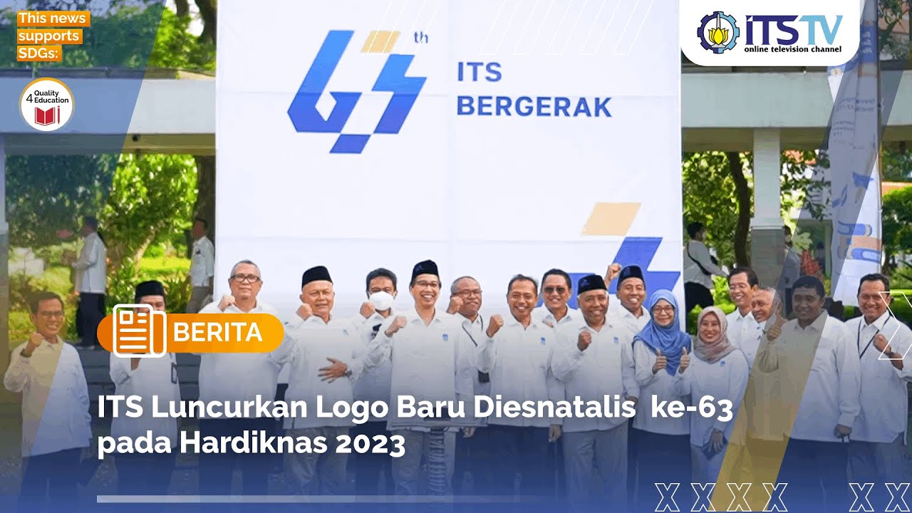 ITS Luncurkan Logo Baru Dies Natalis ke 63 karya Mahasiswa pada Upacara ...