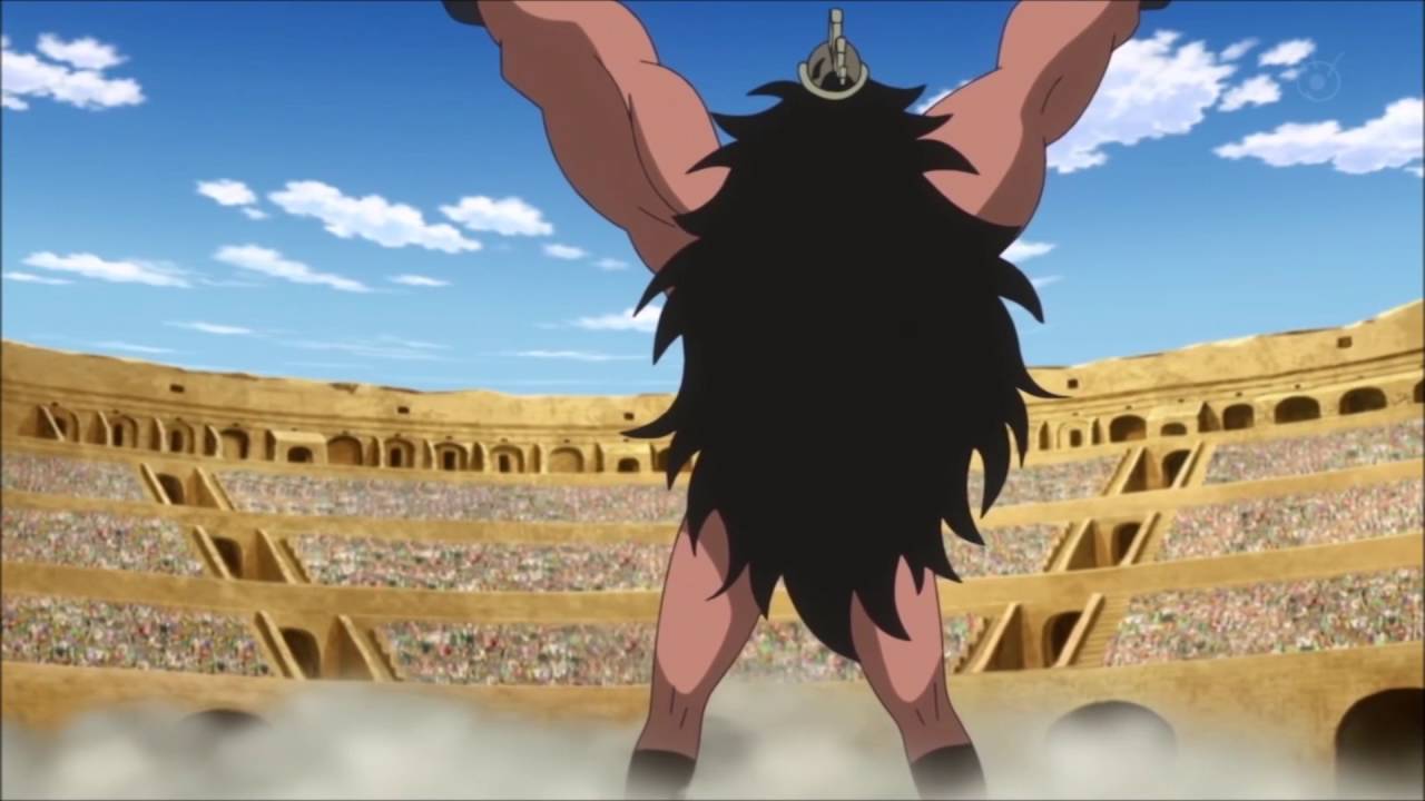 One Piece - Luffy vs Hajrudin at Corrida Colosseum [HD] - YouTube