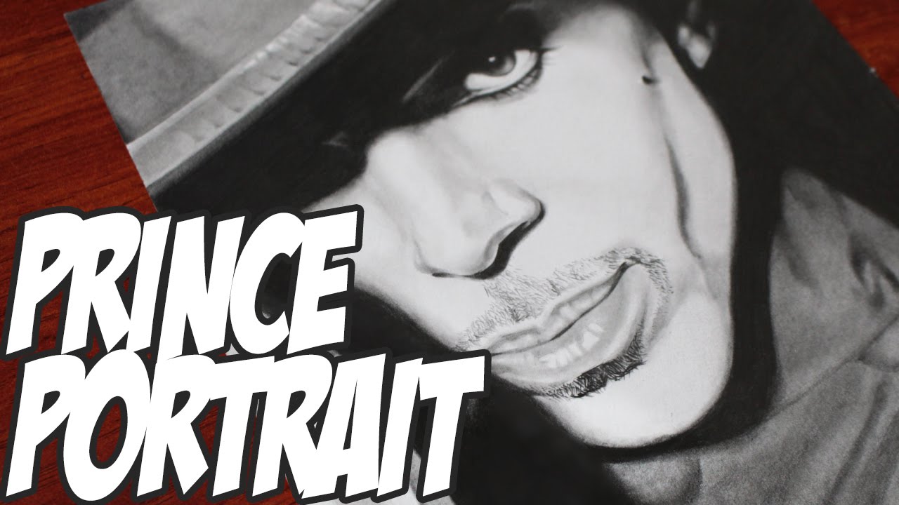 Prince Drawing Tribute - How to Draw a Face - YouTube