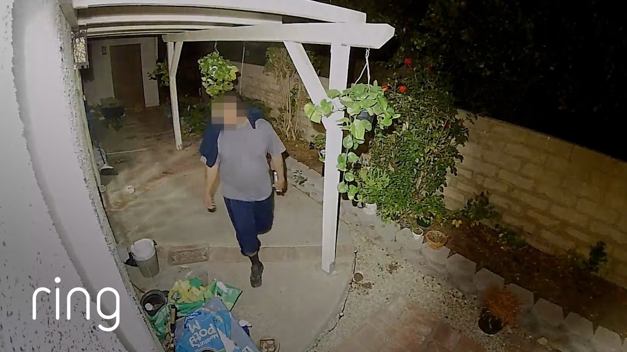 Siren Sends Yard Stranger On His Way | RingTV - YouTube