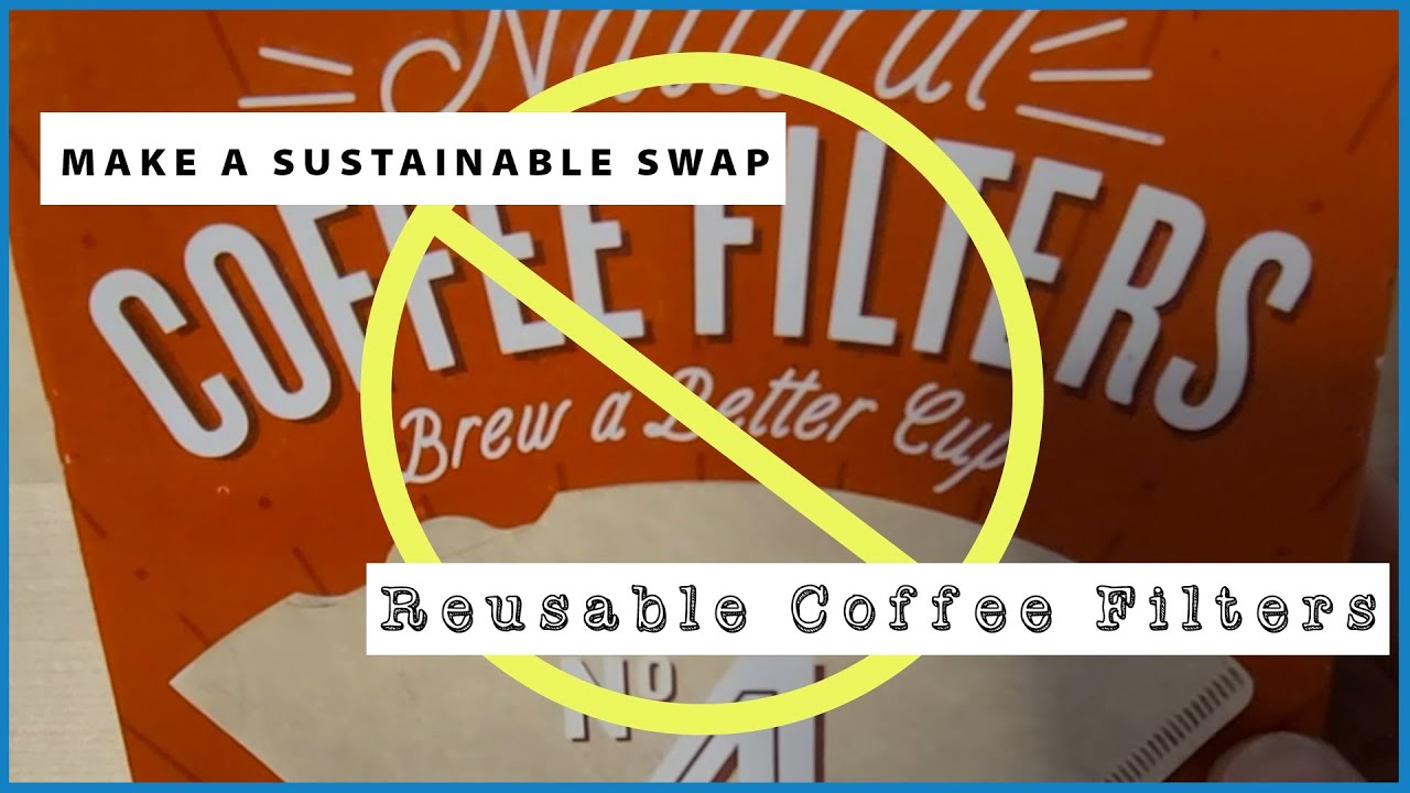 Sustainable Swap: Make Your Own Reusable Coffee Filter! - YouTube