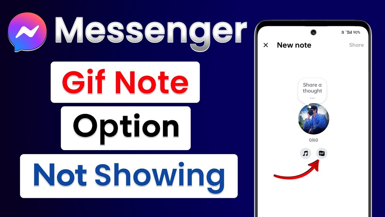 How To Fix Gif Notes Option Not Showing On Messenger, Messenger Gif ...