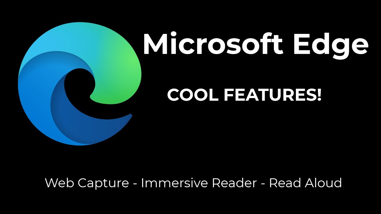 Microsoft Edge - Cool Features - YouTube