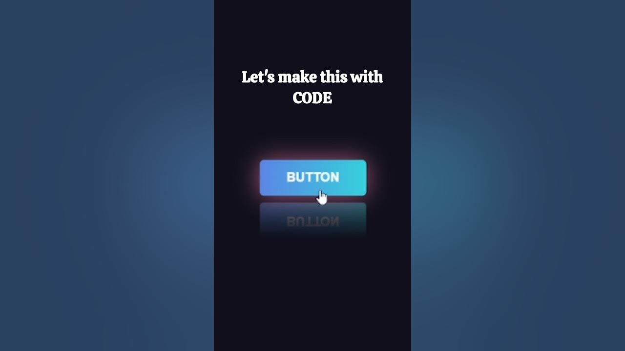 gradient glow button | html css javascript #coding - YouTube