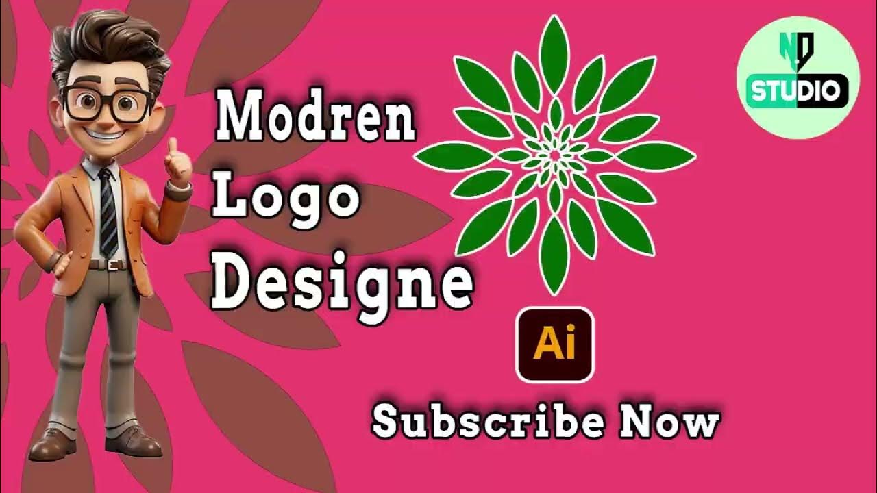 Logo Design - Illustrator Logo Design Tutorial | Adobe Illustrator CC ...
