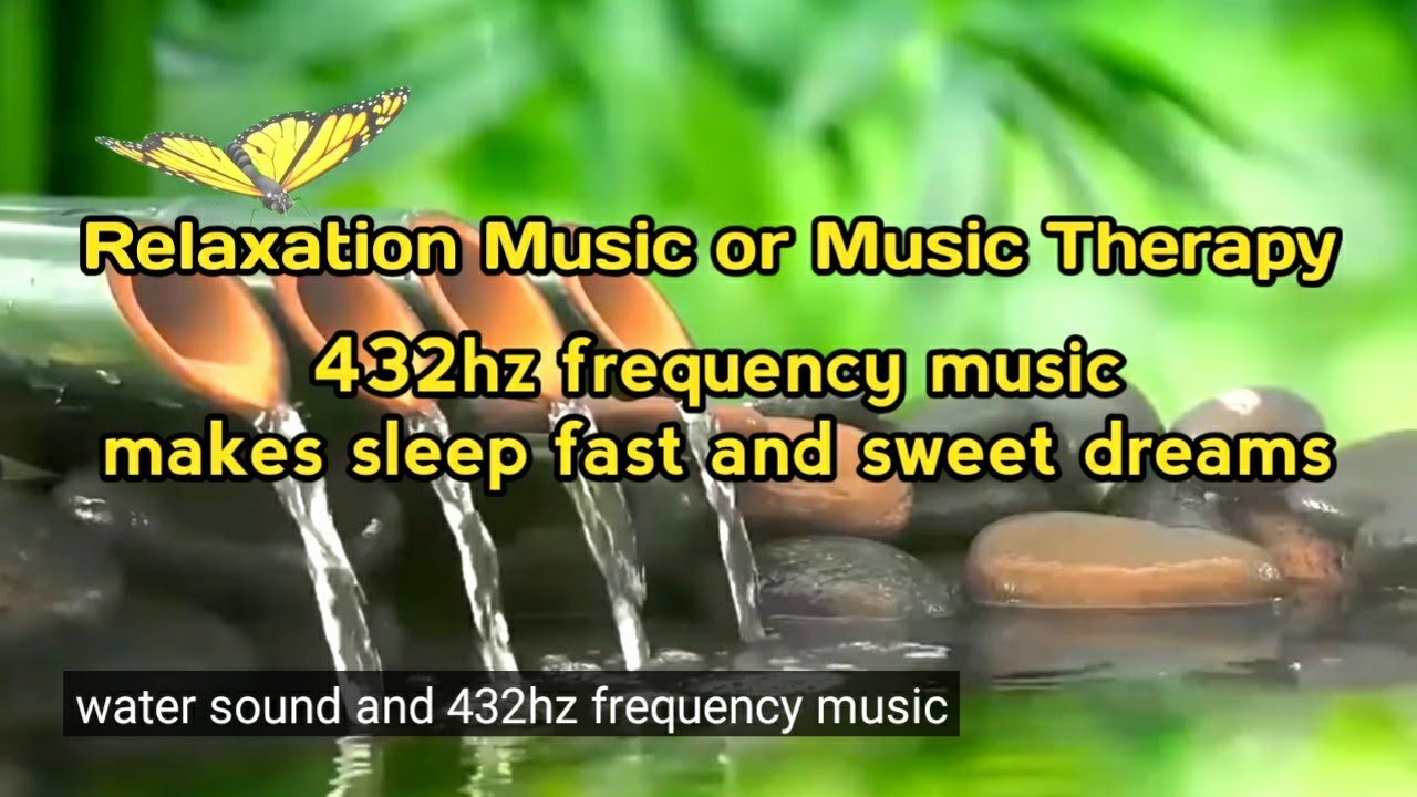 Relaxing Music 6 ( water sound and 432hz frequency music ) - YouTube