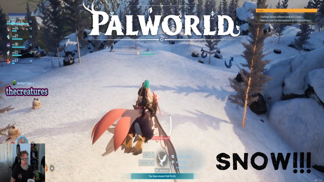 Palworld - SNOW!!!! #palworld #palworldgame #palworldgameplay - YouTube