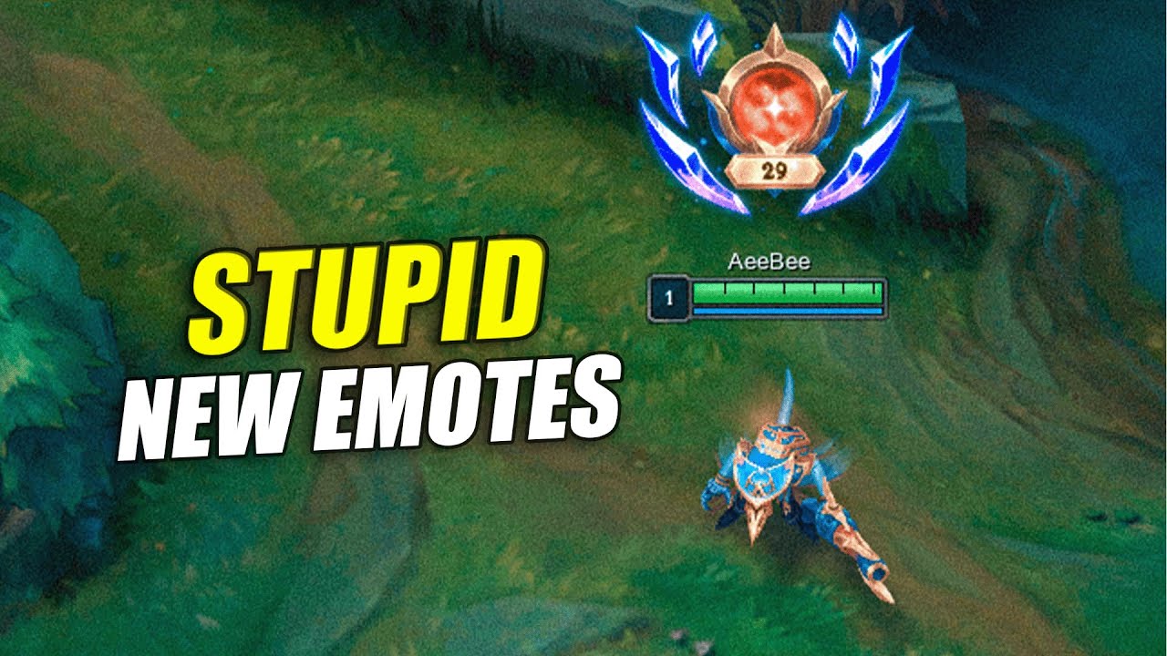 Mastery Emotes are Stupid - League of Legends - YouTube