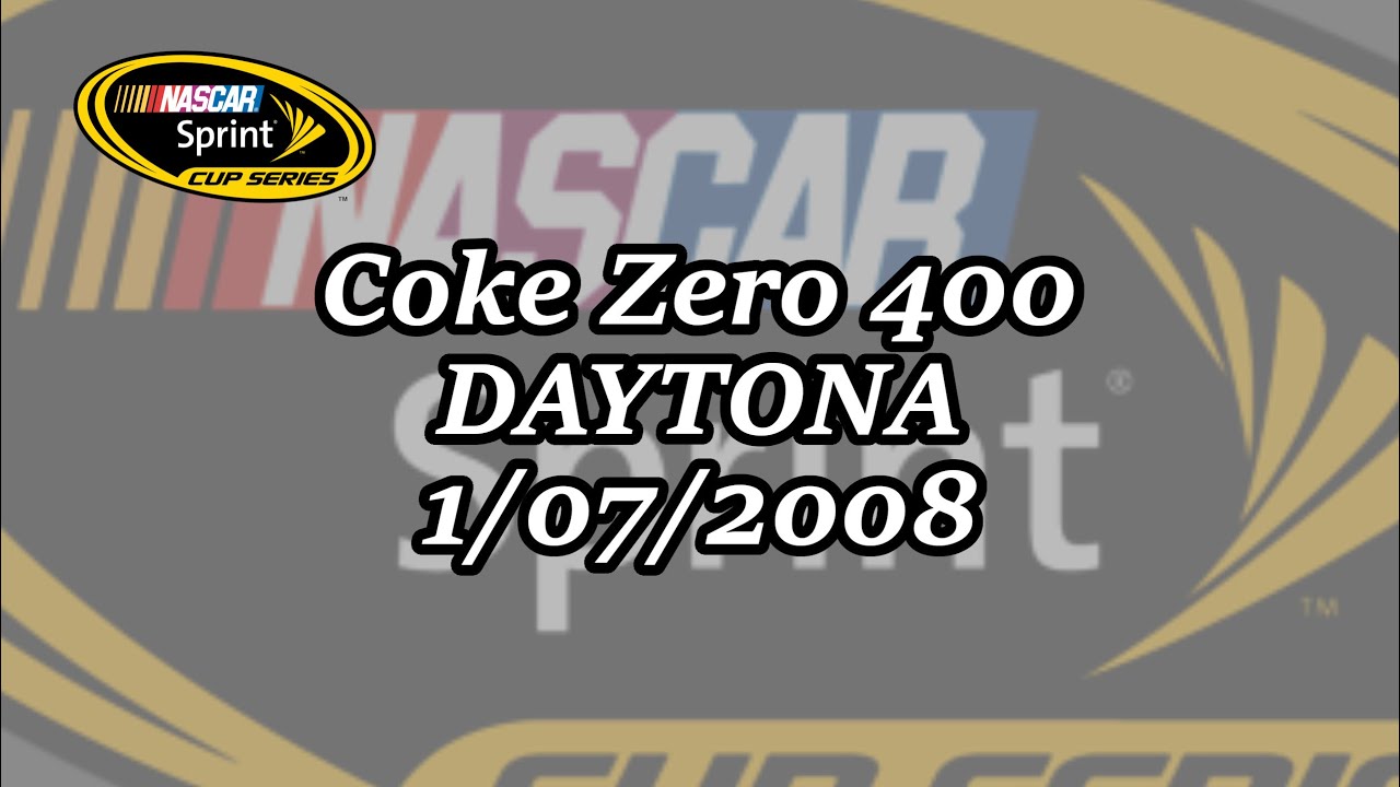 Nascar Sprint Cup Séries - Coke Zero 400 at Daytona - 1-07-2008 - YouTube