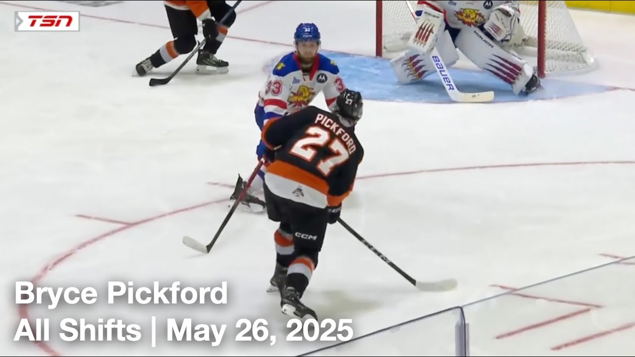 Bryce Pickford (MH27) | All Shifts | Medicine Hat Tigers vs. Moncton ...