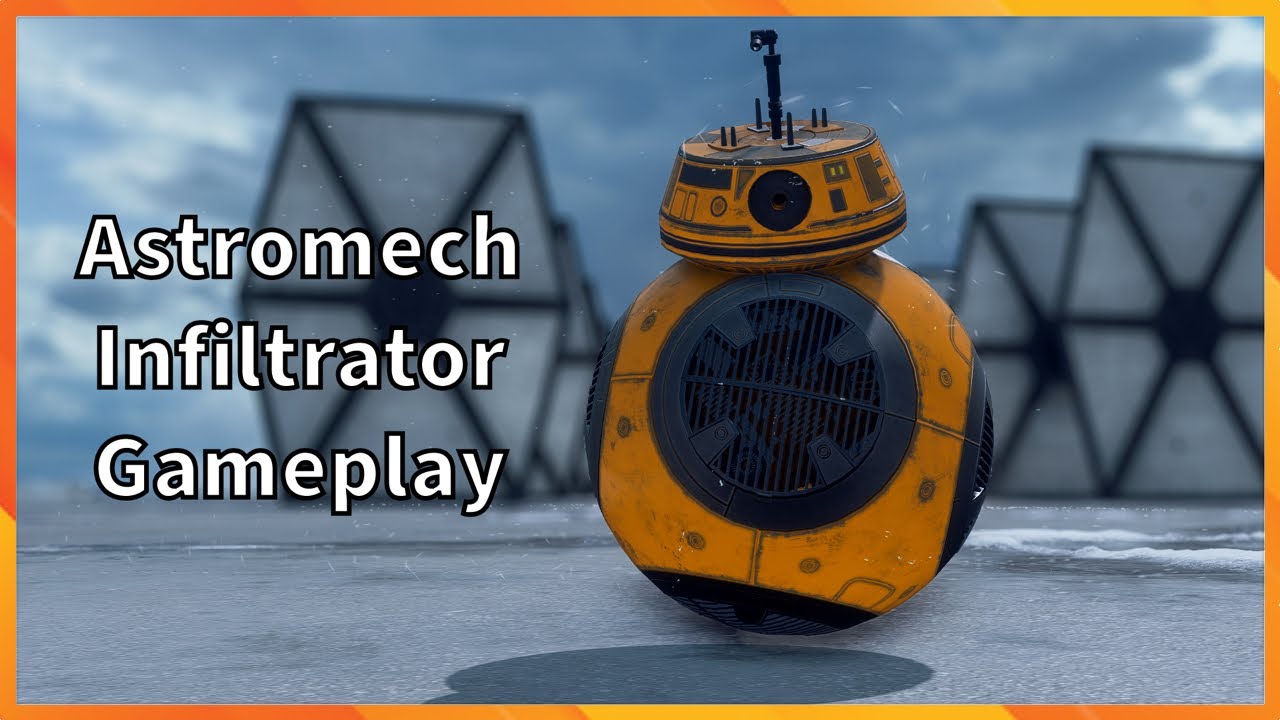 Astromech Infiltrator Gameplay Star Wars Battlefront 2 - YouTube