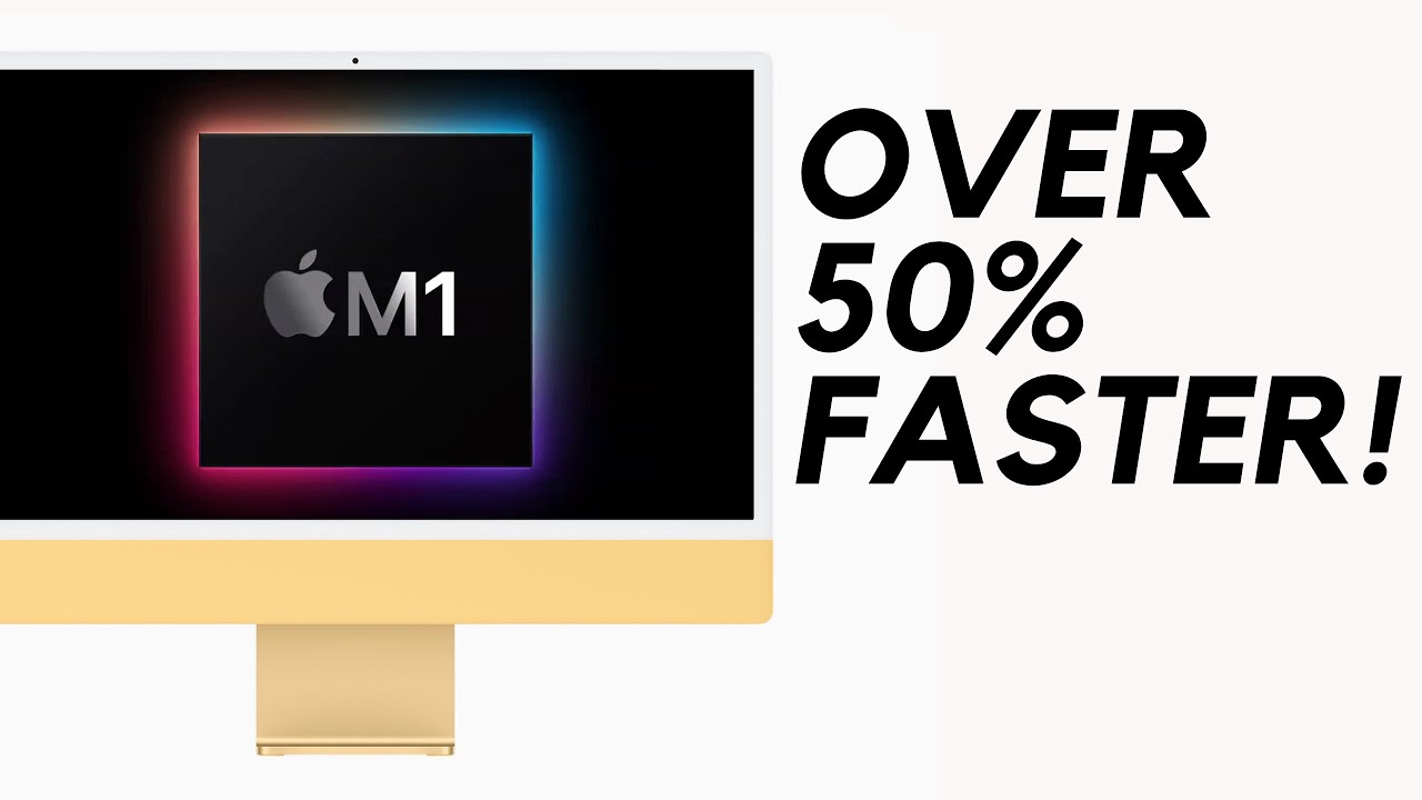 24" M1 iMac Benchmarks REVEALED - Over 50% Faster Than Older Models ...