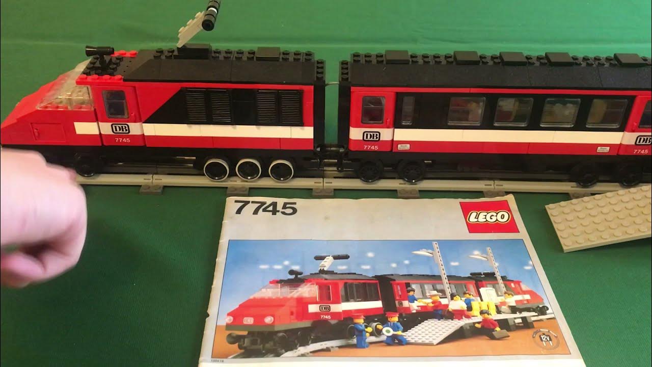 Lego 7745 High-Speed City Express Passenger Train review - YouTube