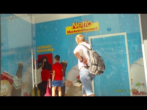 NETTO-Leergut-Automat gibt Leergut aus! (03.09.2016) - YouTube