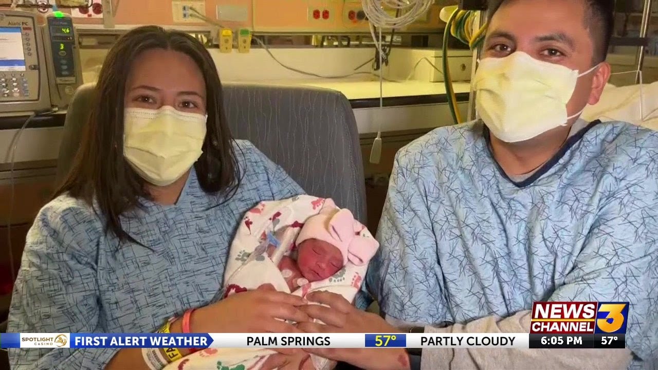 Coachella Valley's first baby of 2023 born in car as parents rushed to ...