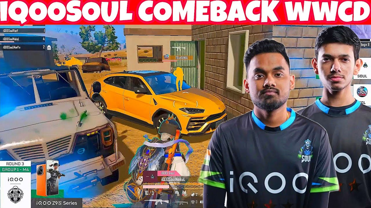SouL Unbelievable Comeback WWCD From 7 To 40 Points 🥵 SouL #1 In BMPS ...