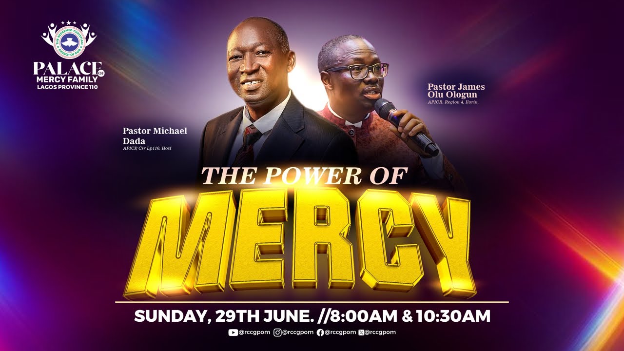 THE POWER OF MERCY WITH PASTOR JAMES OLU OLOGUN 29TH JUNE 2025 SECOND ...
