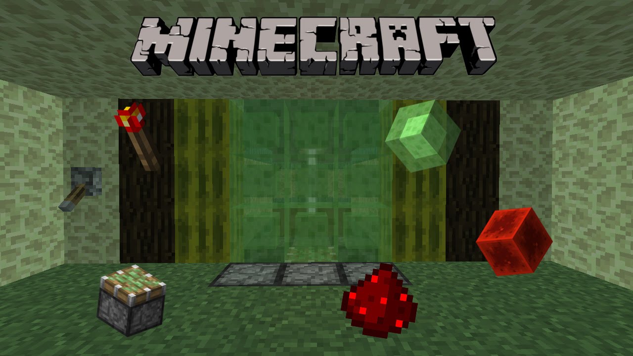 Minecraft ITA ep 361 - Slime Block Door 3x3 - YouTube