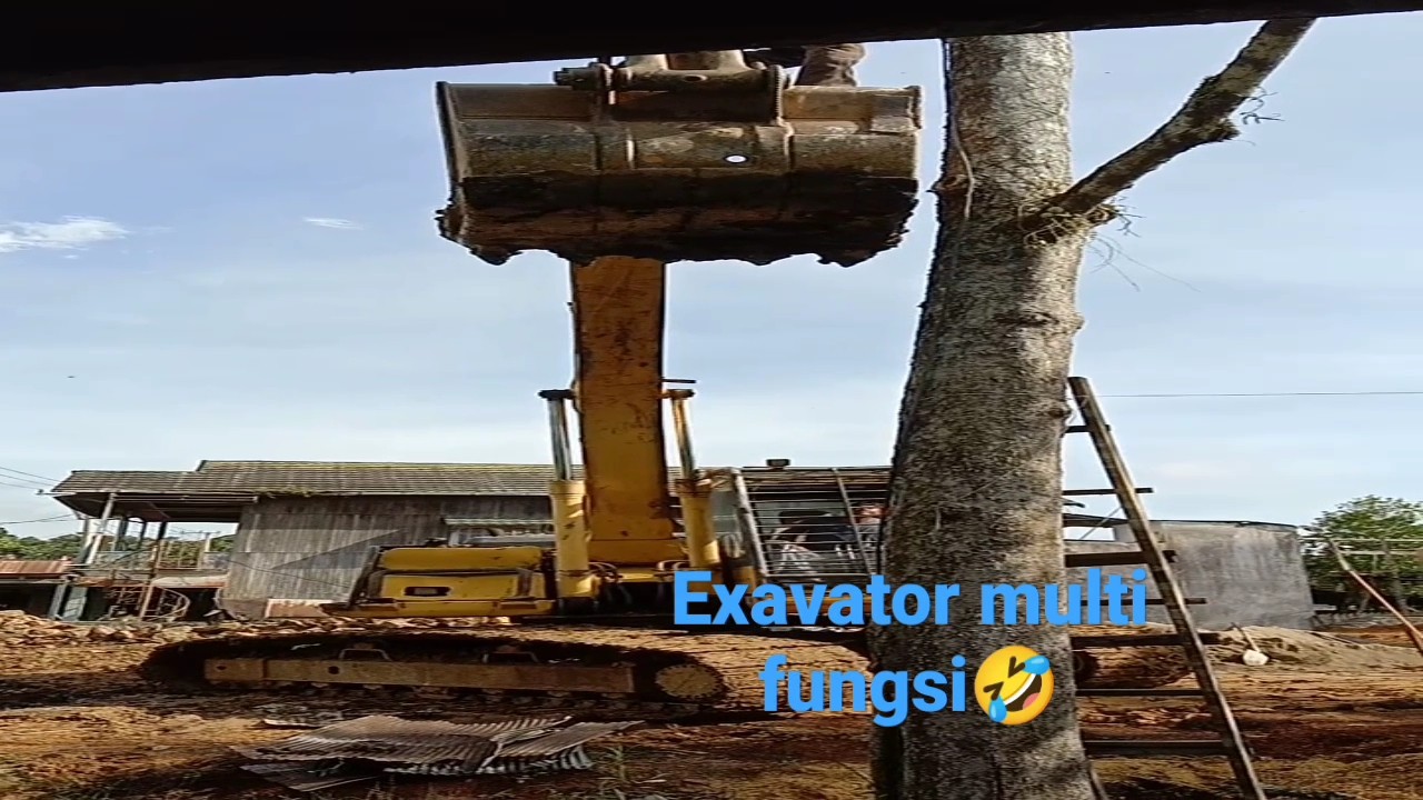 EXAVATOR MULTI FUNGSI🤣 PEKERJAAN JADI LEBIH RINGAN DAN CEPAT - YouTube