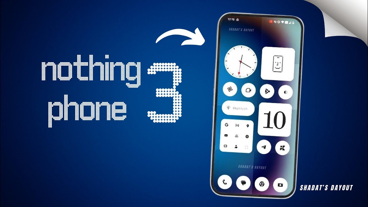 Nothing Phone 3 Official: FINALLY, IT'S OFFICIAL - YouTube