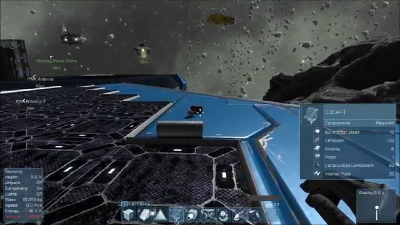 Space Engineers - Ep 1 - How to build a ship - YouTube