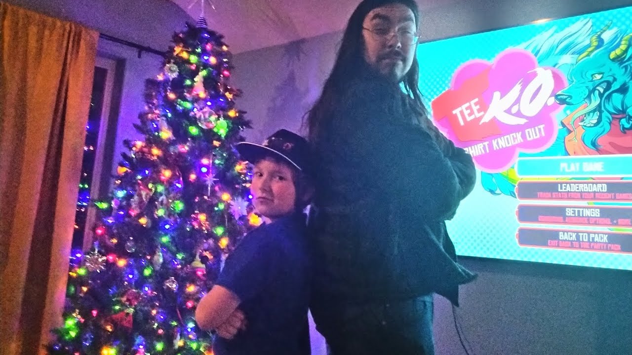 playing teeko jackbox (you have to flip your phone over and Mr freezes ...